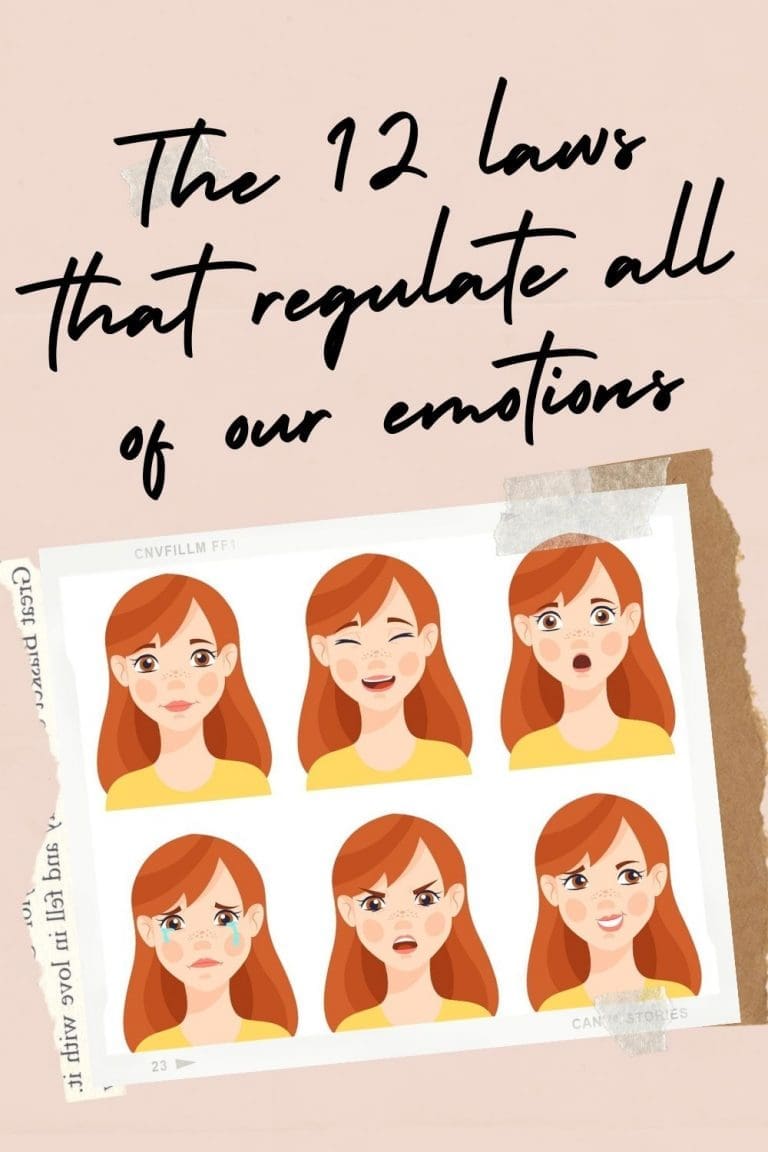 The 12 laws that regulate all of our emotions - BestJive